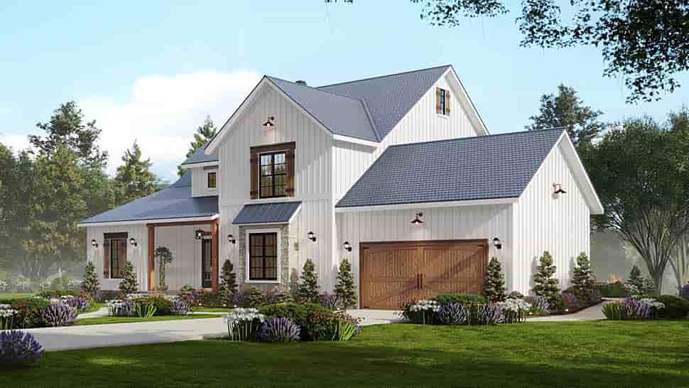 House Plan 81645 - Traditional Style with 3254 Sq Ft, 4 Bed, 4 Ba