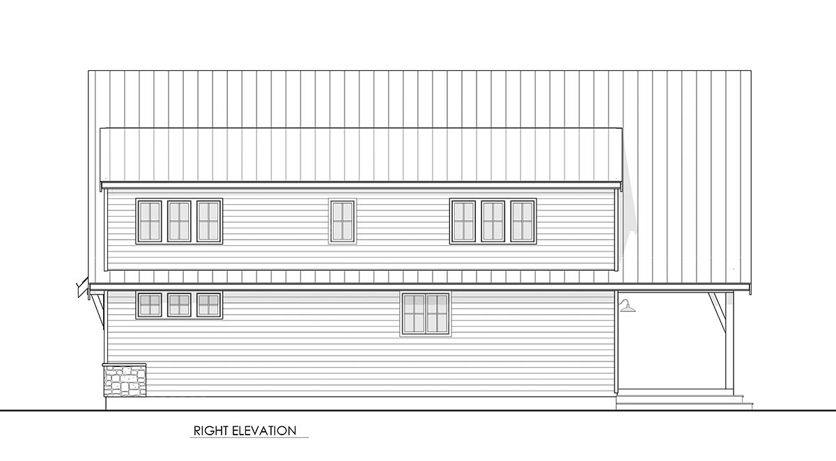 House Plan 100123 - Farmhouse Style with 1914 Sq Ft, 2 Bed, 2 Bat ...