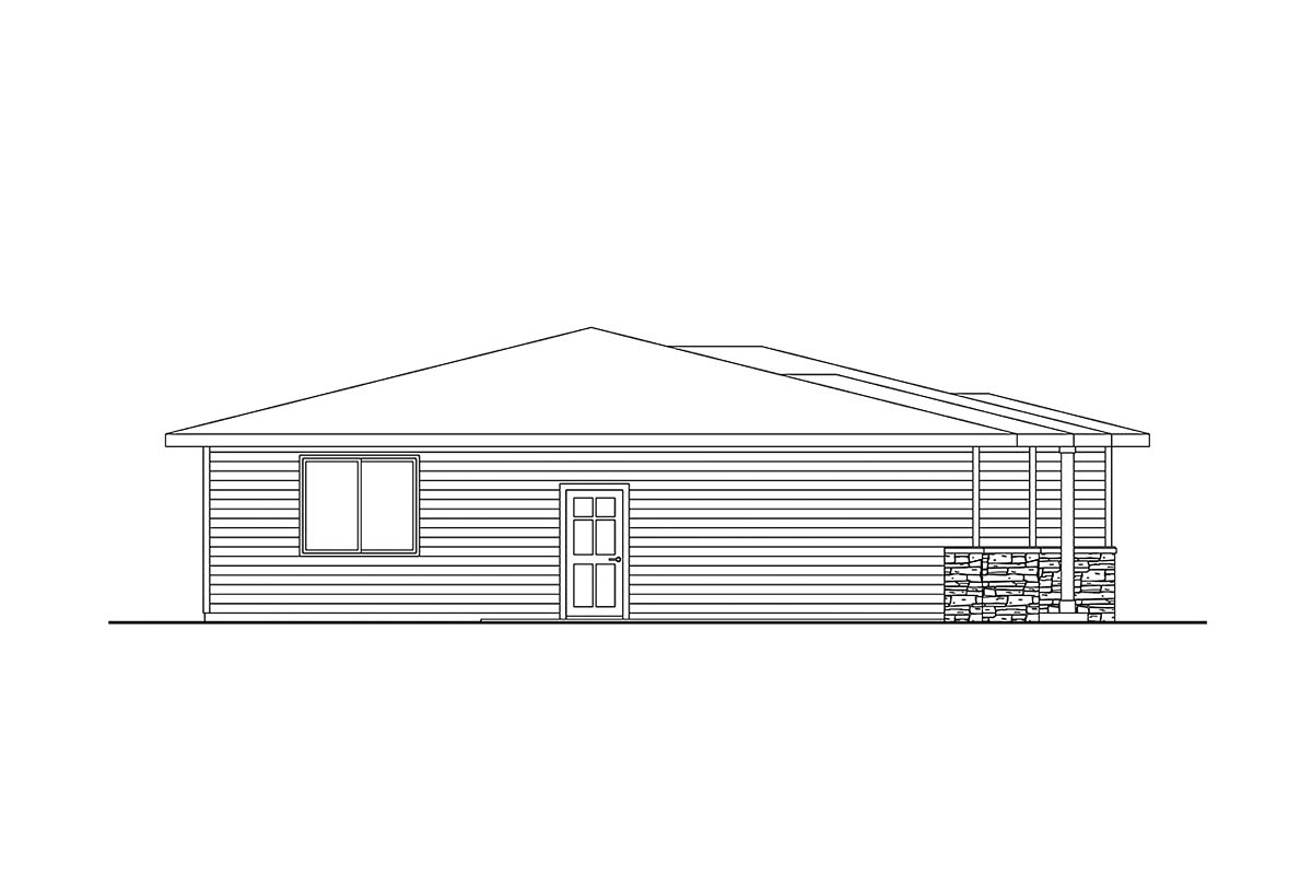 House Plan 100803 - Traditional Style with 2259 Sq Ft, 4 Bed, 2 B ...