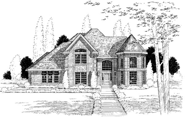 House Plan 20507 - Traditional Style with 2927 Sq Ft, 3 Bed, 2 Ba ...