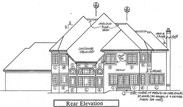 House Plan 24556 - Traditional Style with 4065 Sq Ft, 5 Bed, 2 Ba ...