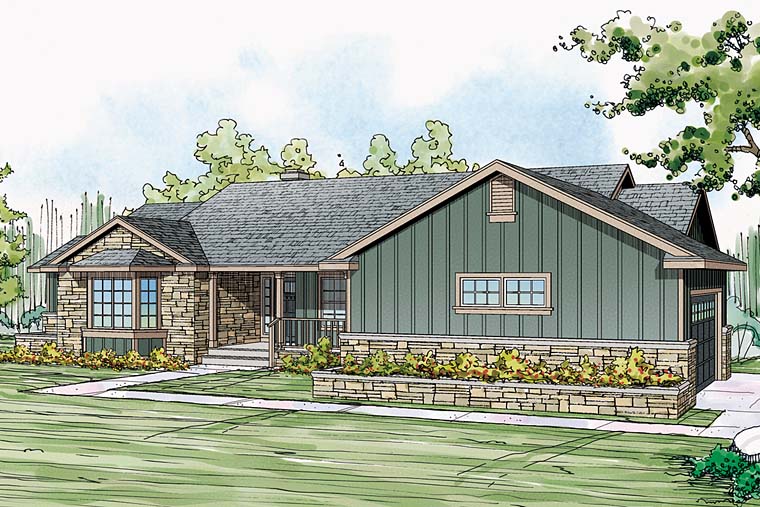 House Plan 41249 - Traditional Style with 2167 Sq Ft, 3 Bed, 2 Ba ...