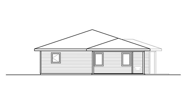 House Plan 41322 - Traditional Style with 2221 Sq Ft, 3 Bed, 2 Ba