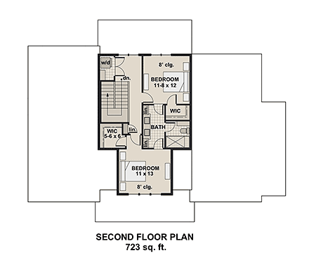 House Plan 41920 - Traditional Style with 2467 Sq Ft, 3 Bed, 2 Ba ...