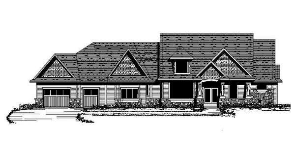 House Plan 42105 - Traditional Style with 4773 Sq Ft, 5 Bed, 4 Ba ...
