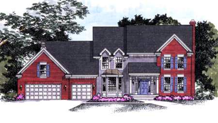 House Plan 42181 - Traditional Style with 3044 Sq Ft, 4 Bed, 2 Ba ...