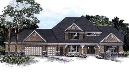 House Plan 42183 - European Style with 3013 Sq Ft, 3 Bed, 2 Bath ...