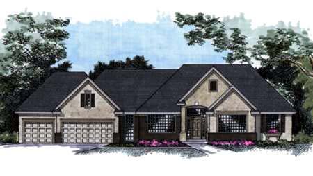 House Plan 42223 - with 4154 Sq Ft, 4 Bed, 3 Bath, 1 Half Bath ...