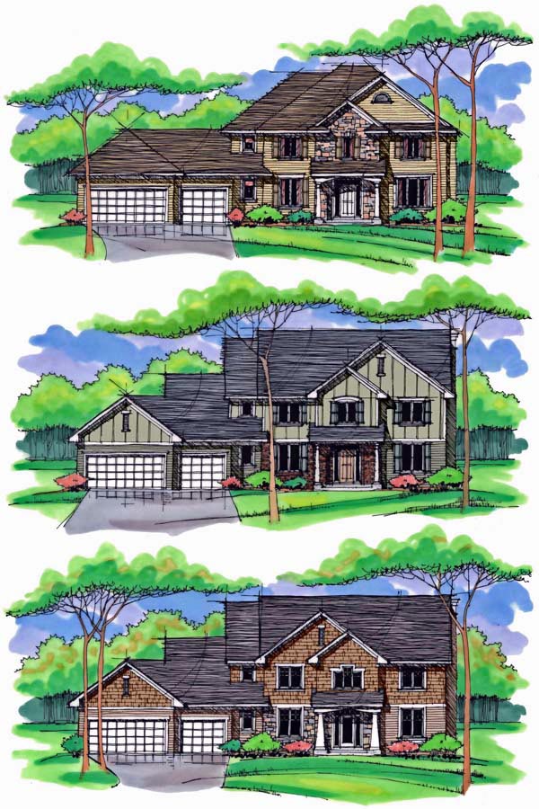 House Plan 42536 - Traditional Style with 2861 Sq Ft, 4 Bed, 2 Ba ...