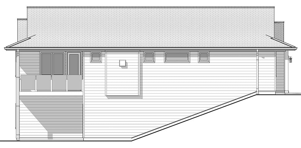 House Plan 42930 - Traditional Style with 2292 Sq Ft, 5 Bed, 3 Ba