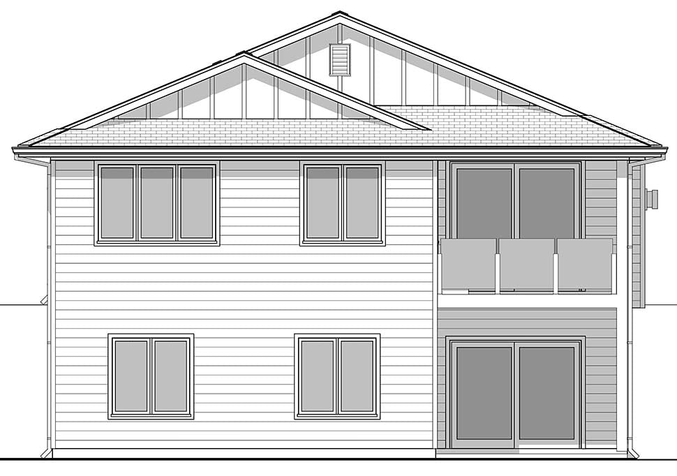 House Plan 42930 - Traditional Style with 2292 Sq Ft, 5 Bed, 3 Ba ...