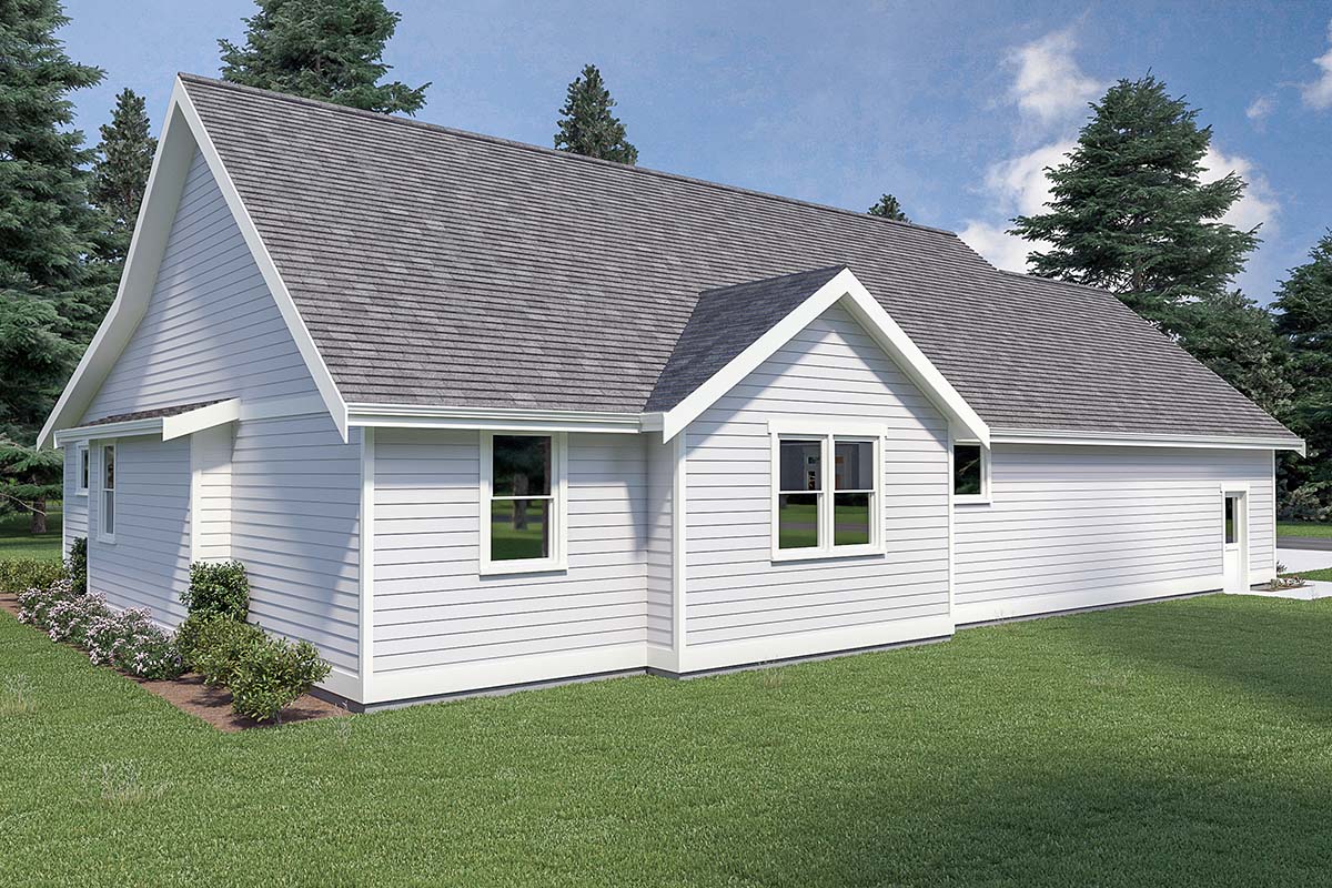 House Plan 43629 - Farmhouse Style with 2537 Sq Ft, 3 Bed, 2 Bath ...