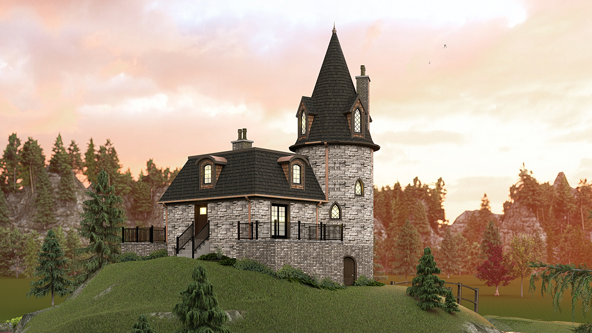 House Plan 43980 - Victorian Style with 1814 Sq Ft, 1 Bed, 1 Bath ...