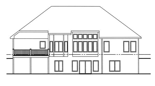 House Plan 44006 - Traditional Style with 1850 Sq Ft, 1 Bed, 1 Ba ...