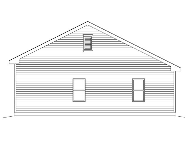 Garage Plan 45137 - 2 Car Garage | COOLhouseplans.com