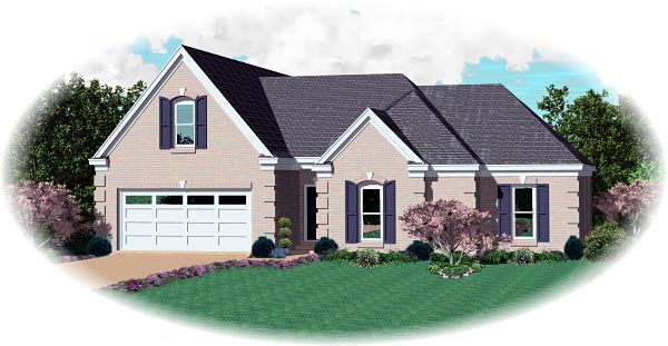 House Plan 46710 - with 1940 Sq Ft, 3 Bed, 2 Bath | COOLhouseplans.com