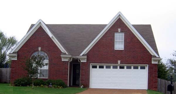 House Plan 46875 - with 1717 Sq Ft, 3 Bed, 2 Bath, 1 Half Bath ...