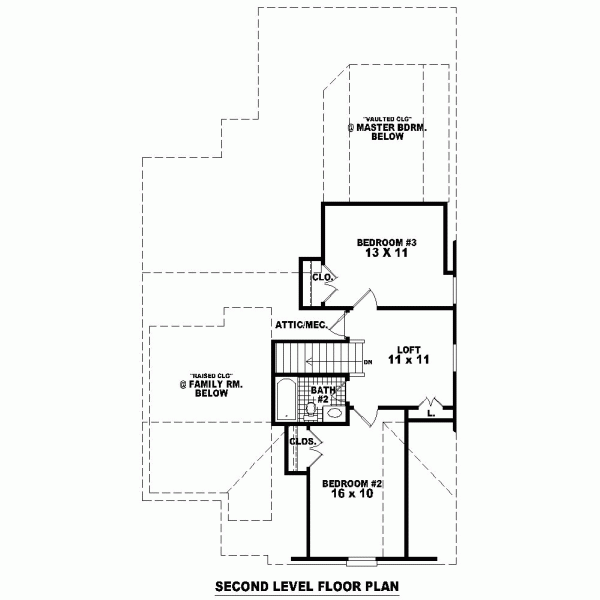 House Plan 46909 - Narrow Lot Style with 1889 Sq Ft, 3 Bed, 2 Bat ...