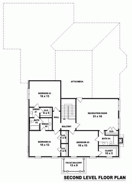 House Plan 47328 - with 4403 Sq Ft, 5 Bed, 4 Bath | COOLhouseplans.com
