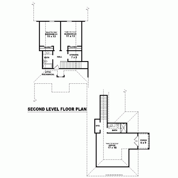 House Plan 47354 - with 4411 Sq Ft, 4 Bed, 4 Bath | COOLhouseplans.com