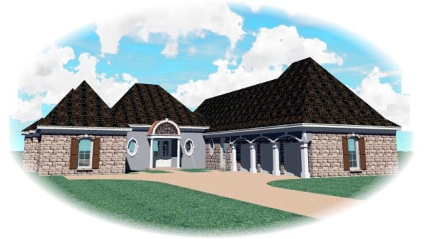 House Plan 47354 - with 4411 Sq Ft, 4 Bed, 4 Bath | COOLhouseplans.com