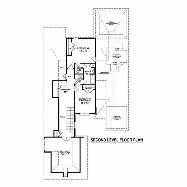 House Plan 47469 - Country Style with 3104 Sq Ft, 4 Bed, 3 Bath ...