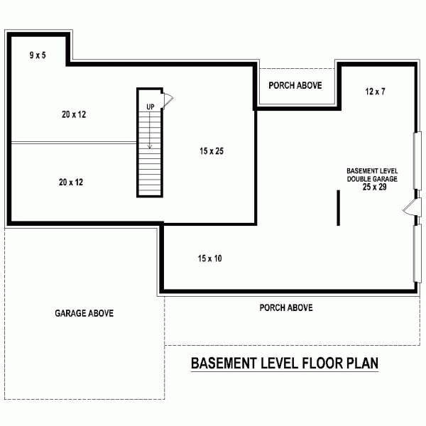 House Plan 47473 - with 5632 Sq Ft, 3 Bed, 2 Bath