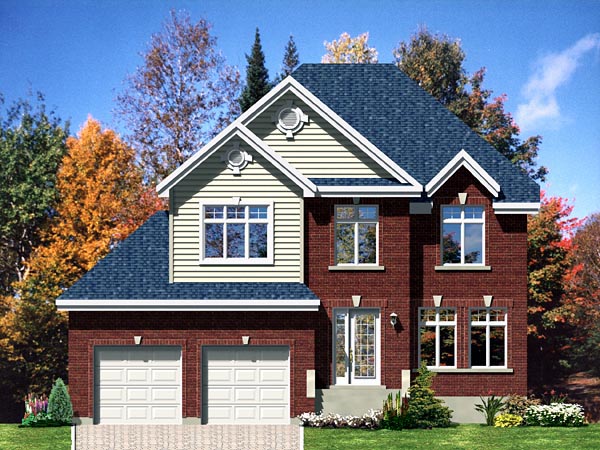 House Plan 48067 - European Style with 1999 Sq Ft, 3 Bed, 1 Bath ...