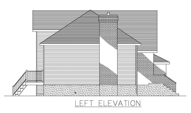 House Plan 48265 - with 1192 Sq Ft, 2 Bed, 1 Bath, 1 Half Bath ...