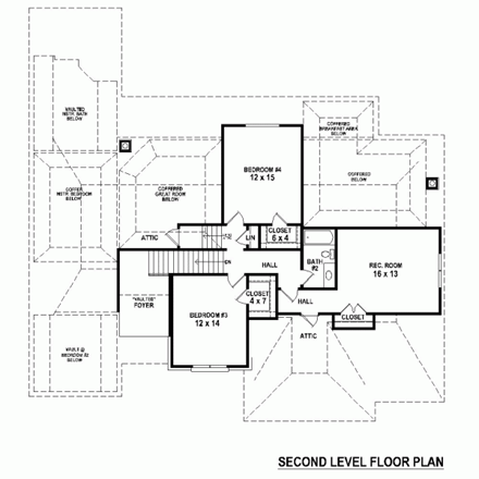 House Plan 48729 - European Style with 3182 Sq Ft, 4 Bed, 3 Bath ...