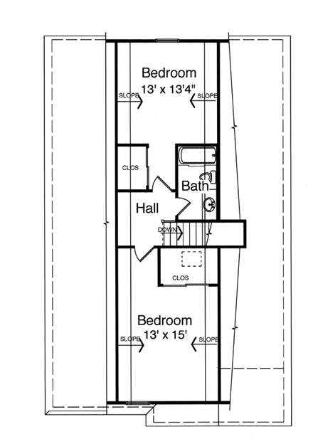 House Plan 50101 - Southern Style with 1728 Sq Ft, 3 Bed, 2 Bath ...