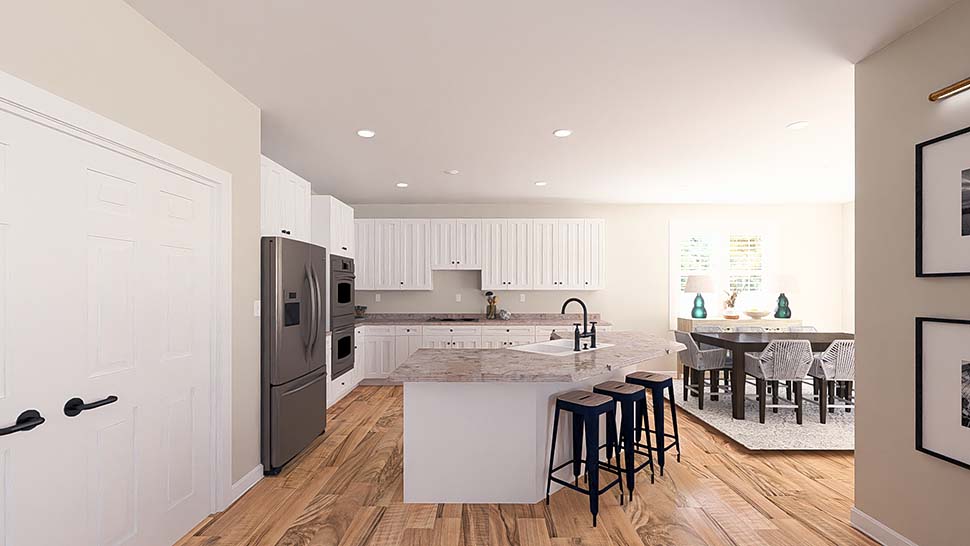 House Plan 50413 - with 4284 Sq Ft, 7 Bed, 3 Bath, 1 Half Bath ...