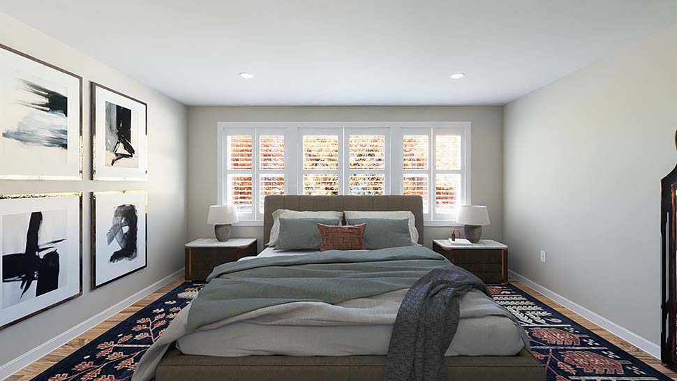 House Plan 50413 - with 4284 Sq Ft, 7 Bed, 3 Bath, 1 Half Bath ...