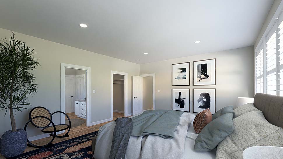 House Plan 50413 - with 4284 Sq Ft, 7 Bed, 3 Bath, 1 Half Bath ...