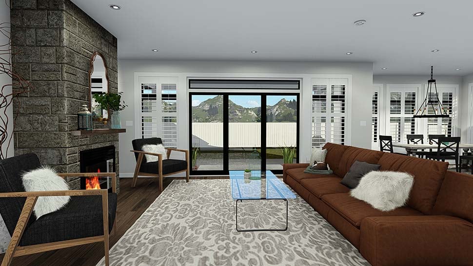 House Plan 50451 - with 4156 Sq Ft, 5 Bed, 3 Bath, 1 Half Bath ...