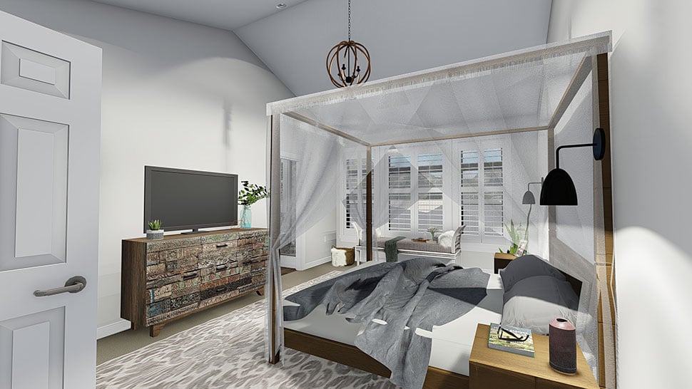 House Plan 50451 - with 4156 Sq Ft, 5 Bed, 3 Bath, 1 Half Bath ...