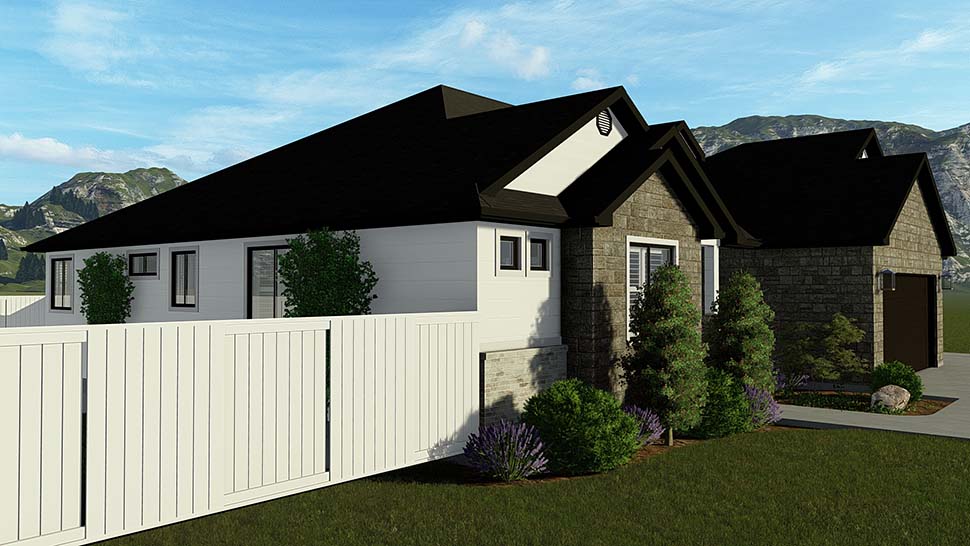 House Plan 50451 - with 4156 Sq Ft, 5 Bed, 3 Bath, 1 Half Bath ...