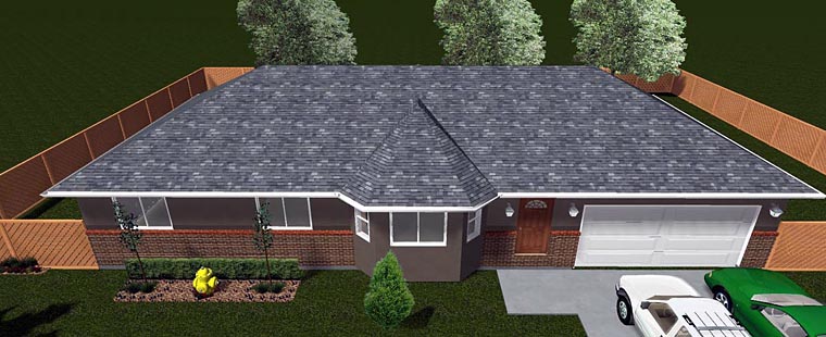 House Plan 50493 - with 2668 Sq Ft, 5 Bed, 2 Bath, 1 Half Bath ...