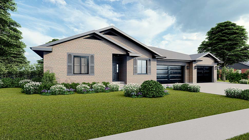 House Plan 50518 - with 5705 Sq Ft, 6 Bed, 4 Bath, 1 Half Bath ...