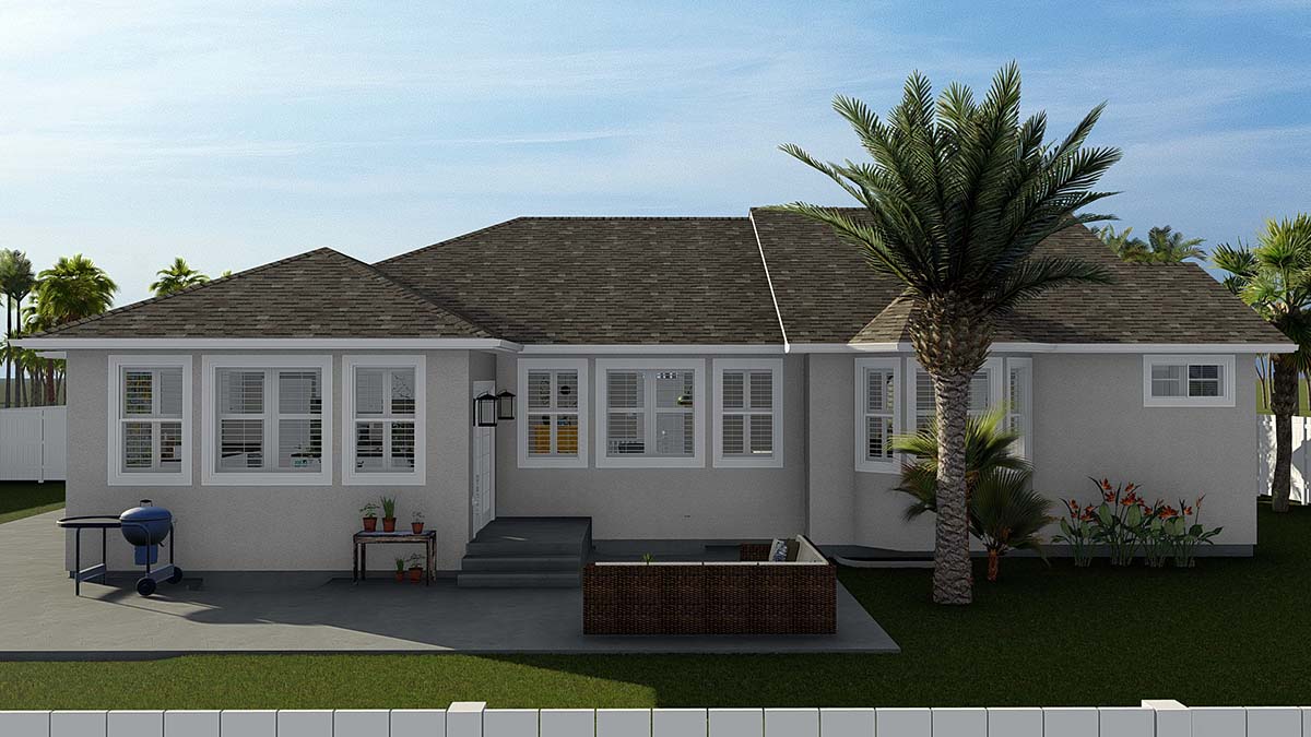 House Plan 50520 - with 3264 Sq Ft, 6 Bed, 3 Bath
