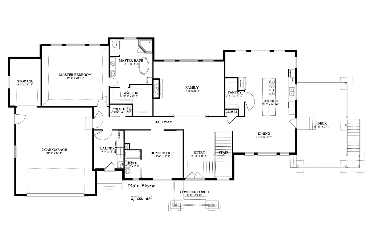 House Plan 50537 - Traditional Style with 5585 Sq Ft, 3 Bed, 3 Ba ...