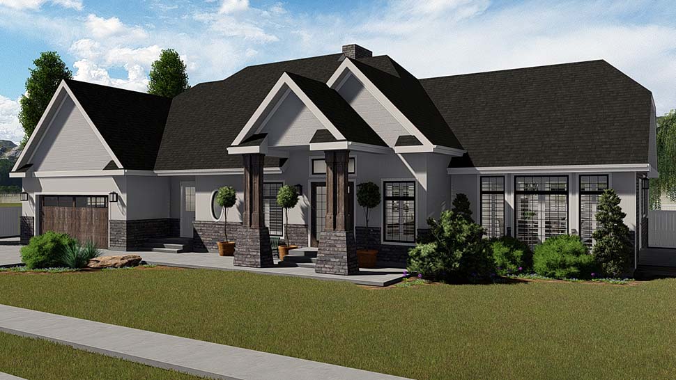 House Plan 50537 - Traditional Style with 5585 Sq Ft, 3 Bed, 3 Ba ...