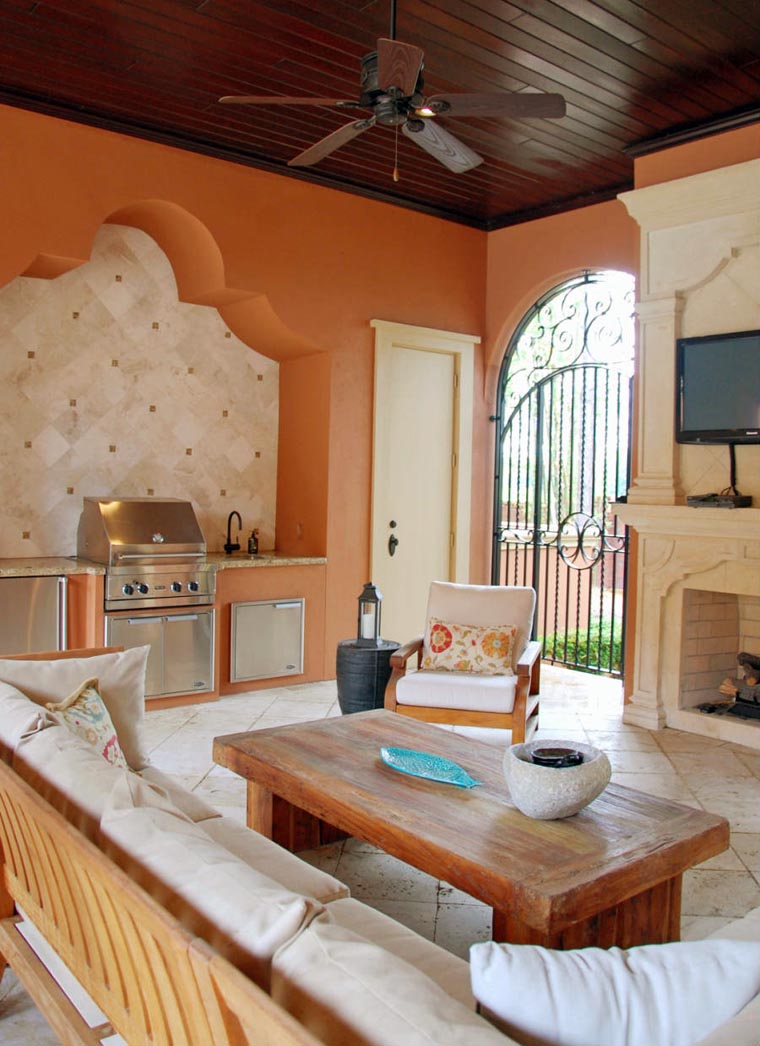 House Plan 50806 - European Style with 7340 Sq Ft, 5 Bed, 5 Bath,