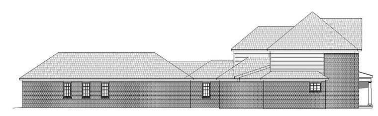House Plan 51514 - Traditional Style with 5130 Sq Ft, 4 Bed, 3 Ba ...
