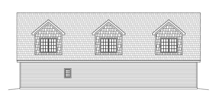 Garage Plan 51518 - 4 Car Garage Apartment