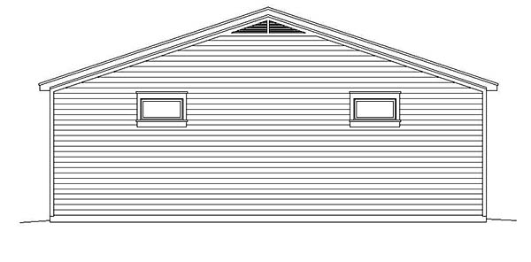 Garage Plan 51550 - 3 Car Garage Traditional Style | COOLhouseplans.com