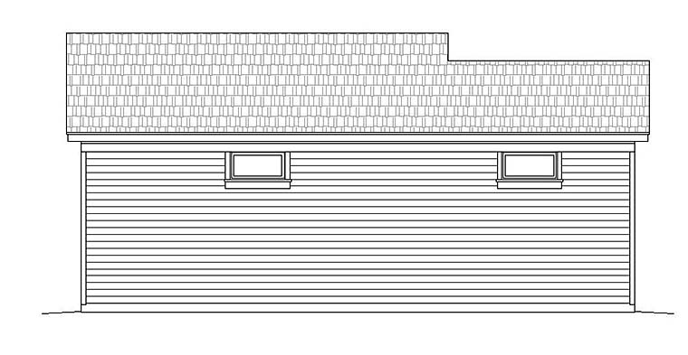Garage Plan 51550 - 3 Car Garage Traditional Style | COOLhouseplans.com