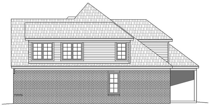 House Plan 51588 - Tudor Style with 3036 Sq Ft, 4 Bed, 3 Bath ...