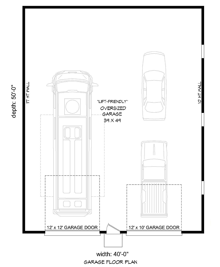 RV Garage Plans - Floor Plans for Your RV Garage