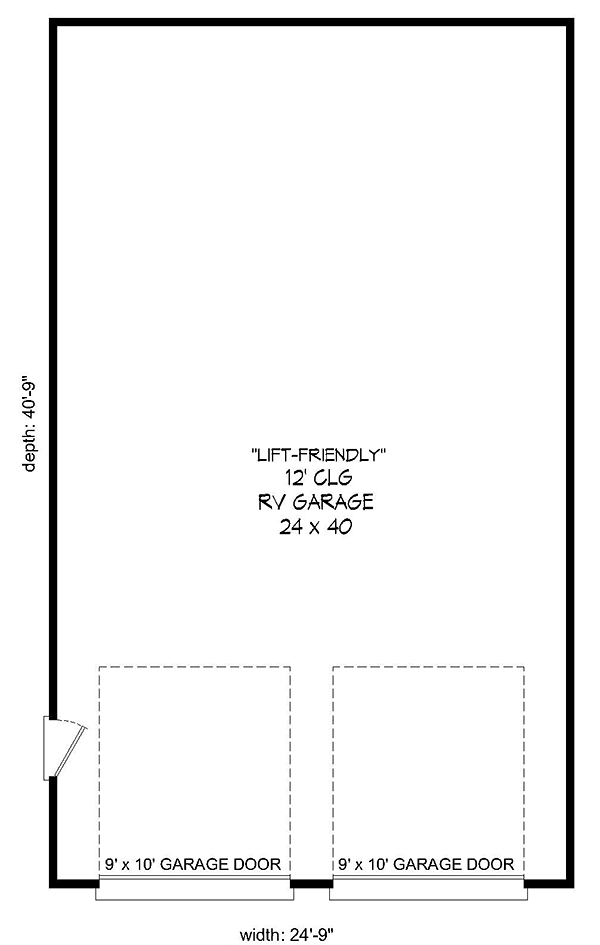 RV Garage Plans - Floor Plans for Your RV Garage
